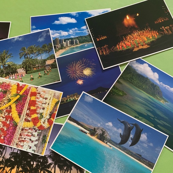 Office | Vintage Set Of Waikiki Postcards | Poshmark